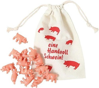 Throw The Pigs - Pig Dices Game in a Bag - Roll Your Pigs - Funny ...