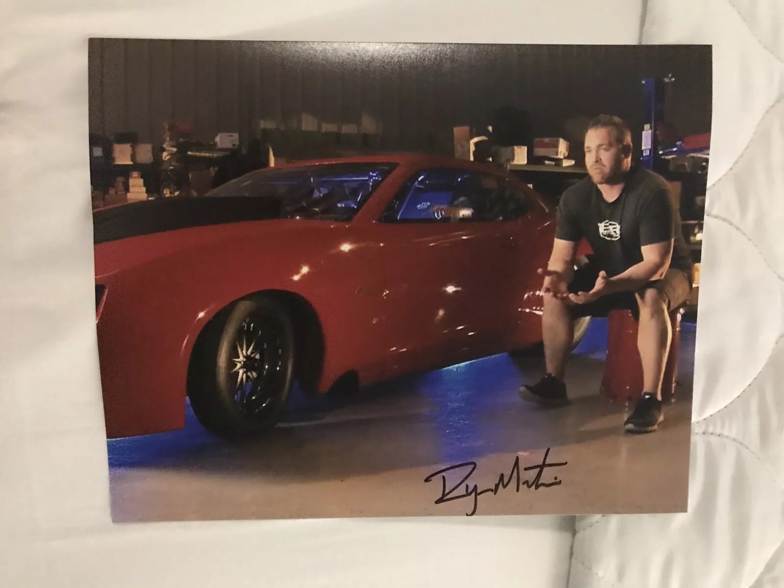 Street Outlaws Ryan Martin Fireball Camaro Signed 8 X 10 Photo ...