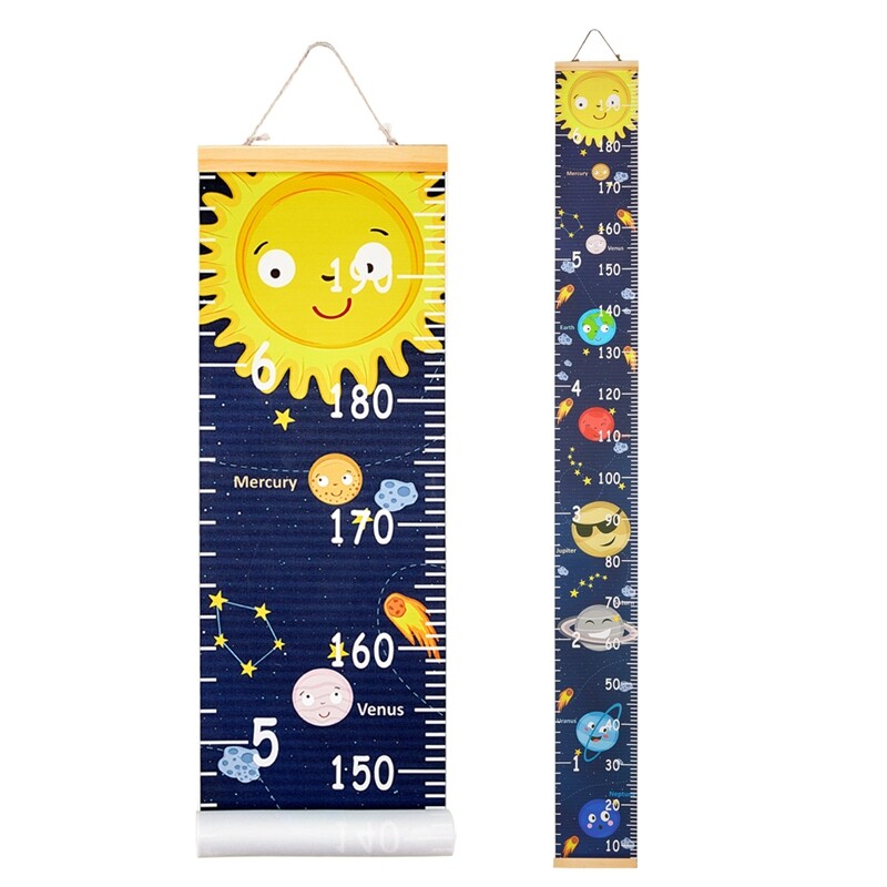 Kids Height Growth Chart Hanging Growth Chart Ruler for Recording ...