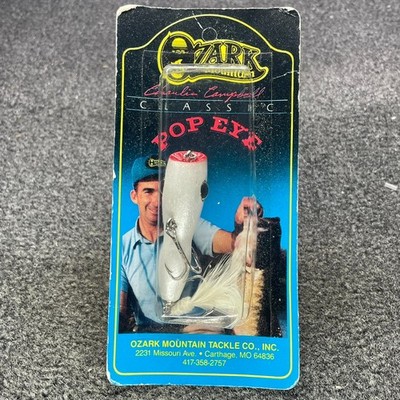 Ozark Mountain Charles Campbell Pop Eye Vintage Wood Topwater Popper 1 ...