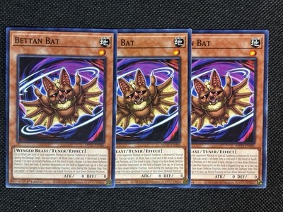 3x YuGiOh! - Bettan Bat MP25-EN386 Common 1st Edition Near Mint | eBay