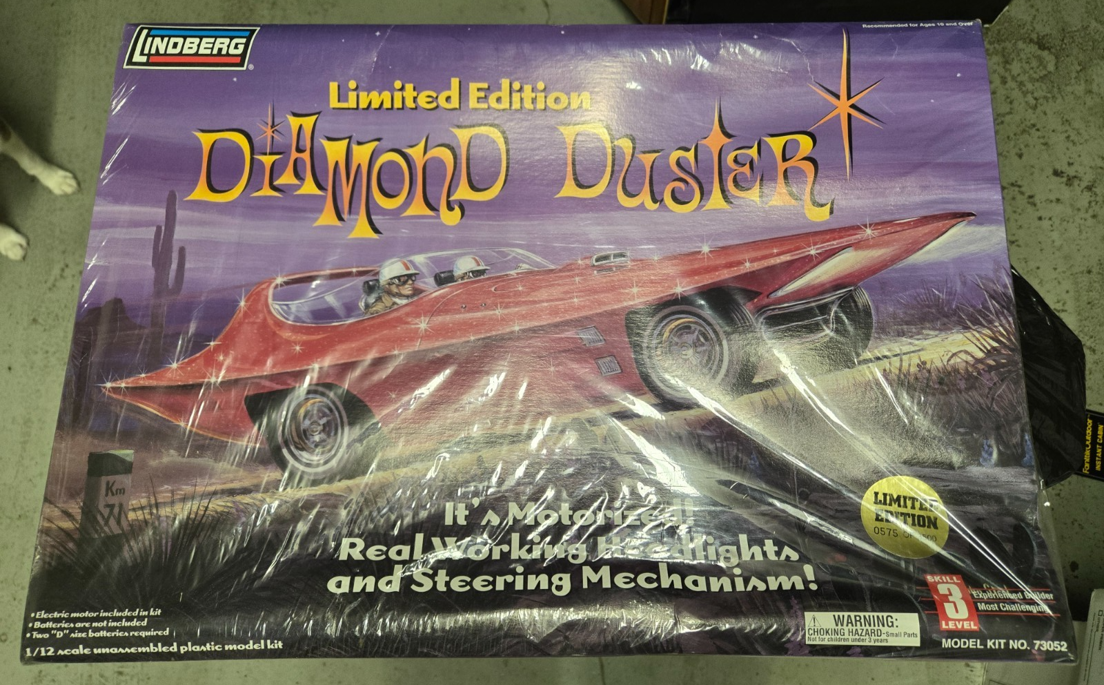 VINTAGE NOS LINDBERG 1/12 LTD EDITION DIAMOND DUSTER MODEL KIT ...