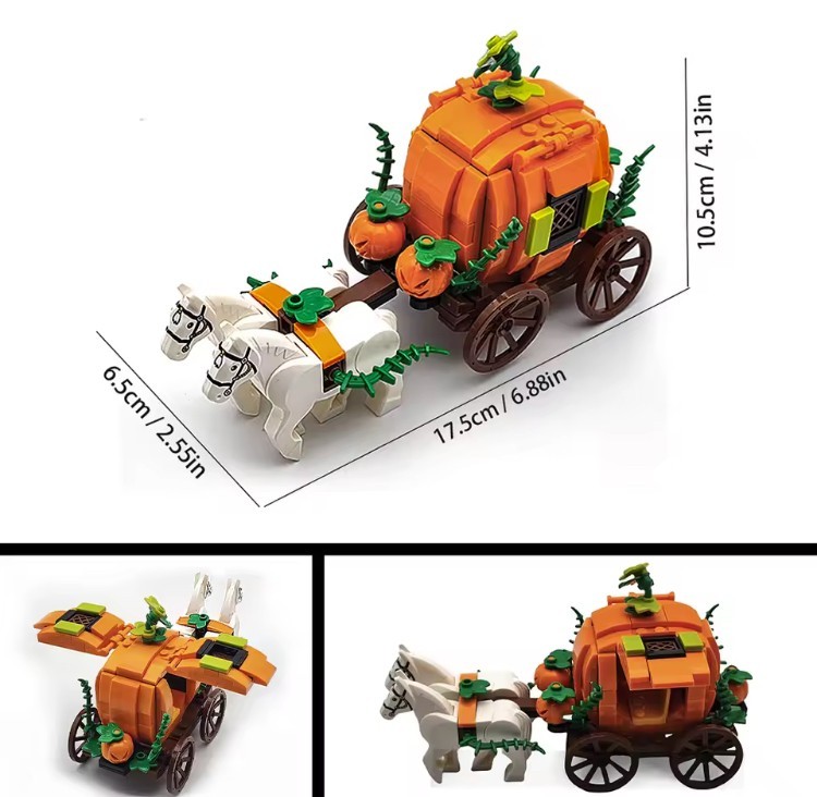 MOC LEGO Medieval Horse Carriages Custom Builds - BUNDLE AND SAVE! | eBay