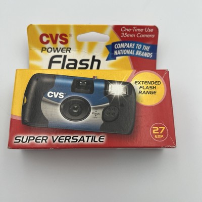 CVS Power Flash 35mm Disposable Camera Extended Flash Sealed | eBay