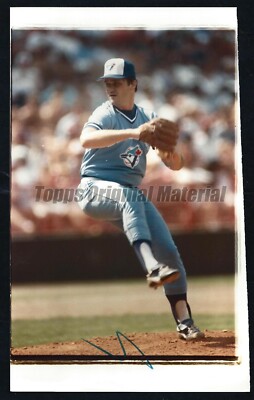 Steve Davis Blue Jays 1986 Topps Original Unused Photo 5x8 Vault ...