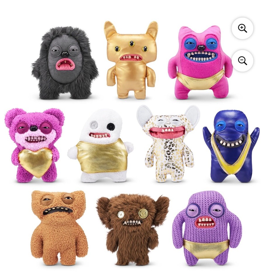 ZURU 9” Fuggler💛GOLD Edition GRIN GRIN Funny Ugly Monster BRAND NEW ...