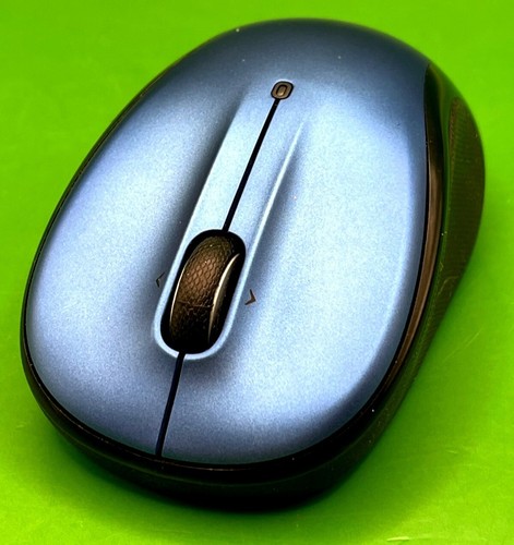 Logitech M325 Wireless Optical Mouse Blue USB Receiver Ergonomic ...