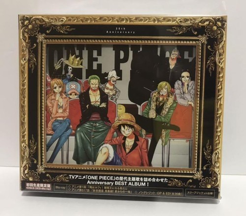 ONE PIECE 20th Anniversary BEST ALBUM First Limited Edition 3 CD + Blu ...