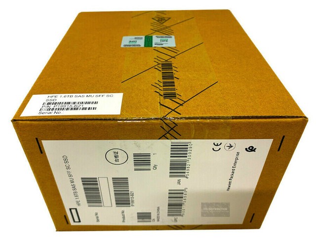 HPE 1.6TB SSD, SAS, 2.5" Internal Solid State Drive (P19915-B21) for ...