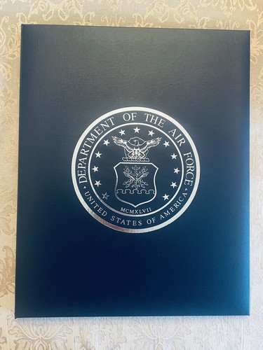 Department of the Air Force • USA • MCMXLVII • Diploma Holder Cover ...