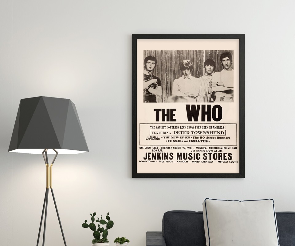 The Who 1968 Concert Poster | eBay