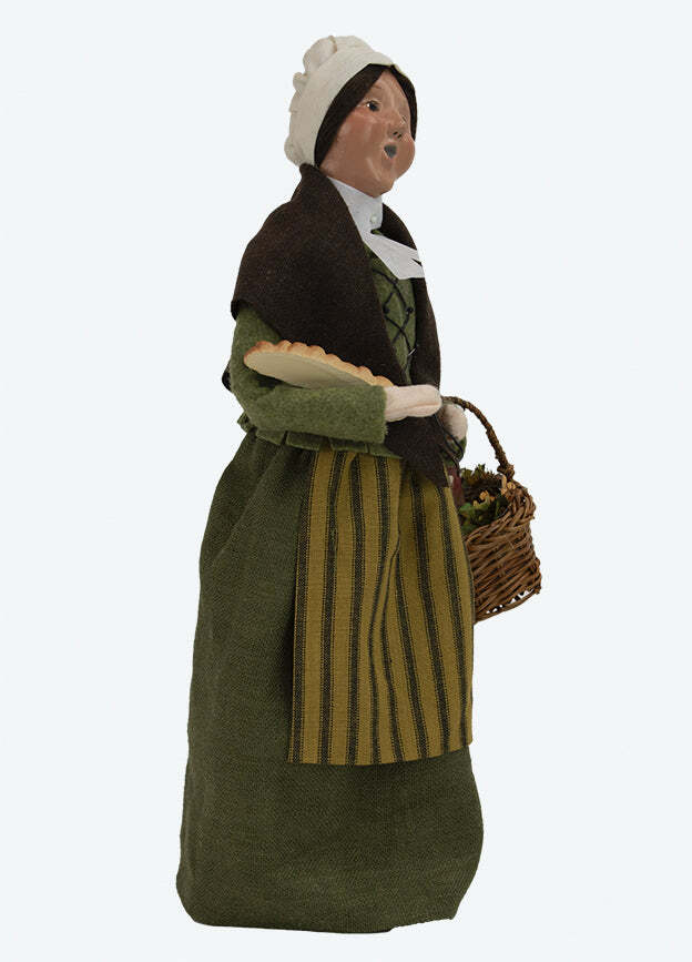 Colonial Byers Choice Fall Pilgrim Woman 5011D | eBay