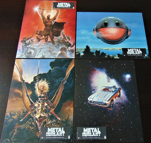 Heavy Metal 9 Original French Lobby Cards 8/11 1981 | eBay