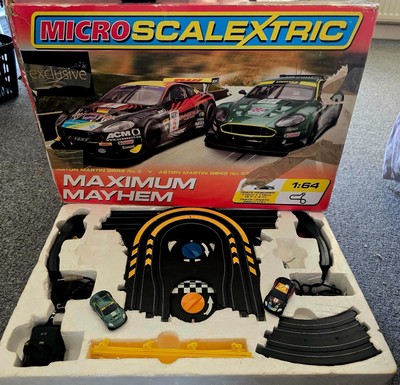 Micro-ScaleXtric 1:64 Scale Maximum Mayhem (GT3 Aston Martin’s Edition ...