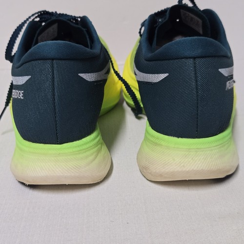 Asics Metaspeed Edge+ color velvet pine green and yellow running shoes ...