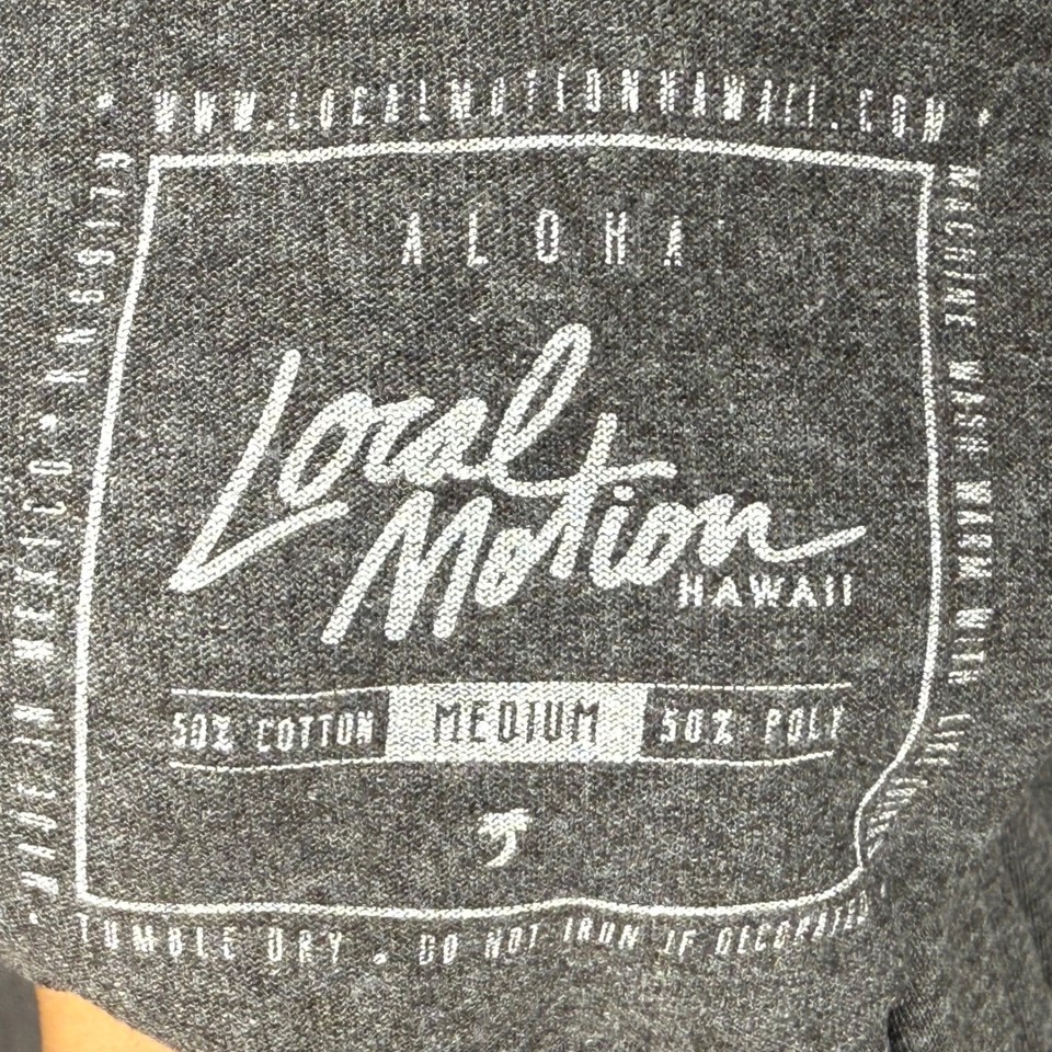 Local Motion Hawaii Ho Brah Shaka Hand Graphic Long Sleeve T-Shirt Men ...