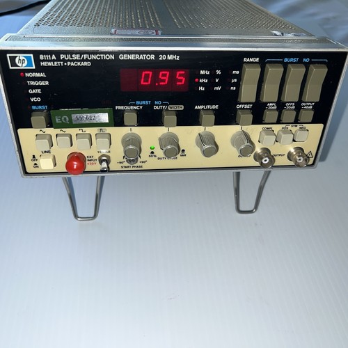 Hewlett Packard HP Agilent 8111A Pulse/Function Generator 20MHz | eBay