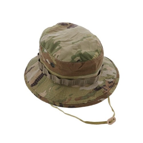 BRIGADEQM US ARMY BUCKET HAT OCP CAMO HOT WEATHER SUN BOONIE HAT SIZE L ...