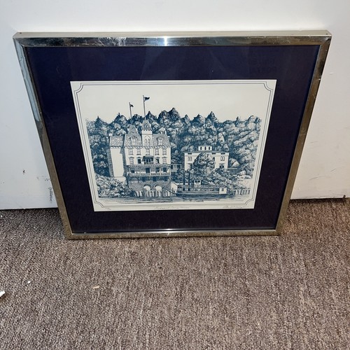 GOODSPEED OPERA HOUSE Print Signed by Peter J O'Callaghan EAST HADDAM ...