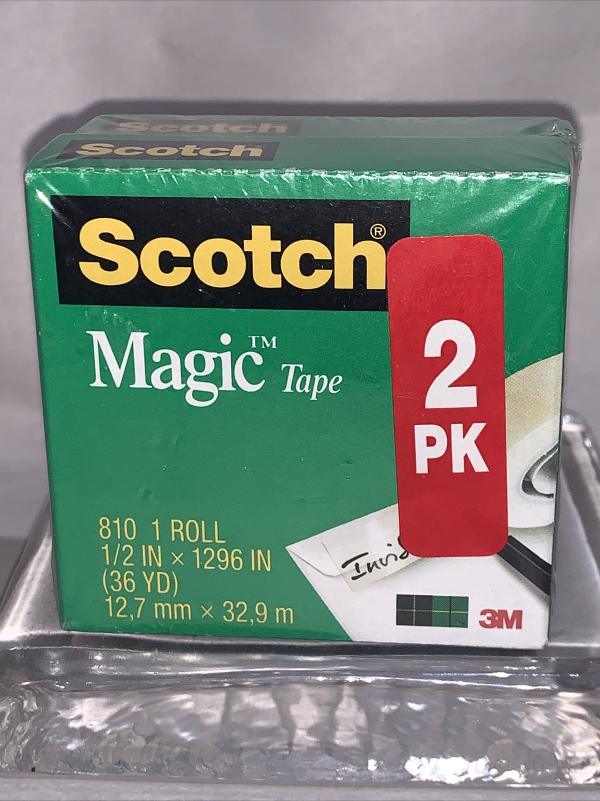 Scotch Magic Tape,2- Rolls 1/2 x 1296 Inches, Boxed, (810H2) Sealed. | eBay