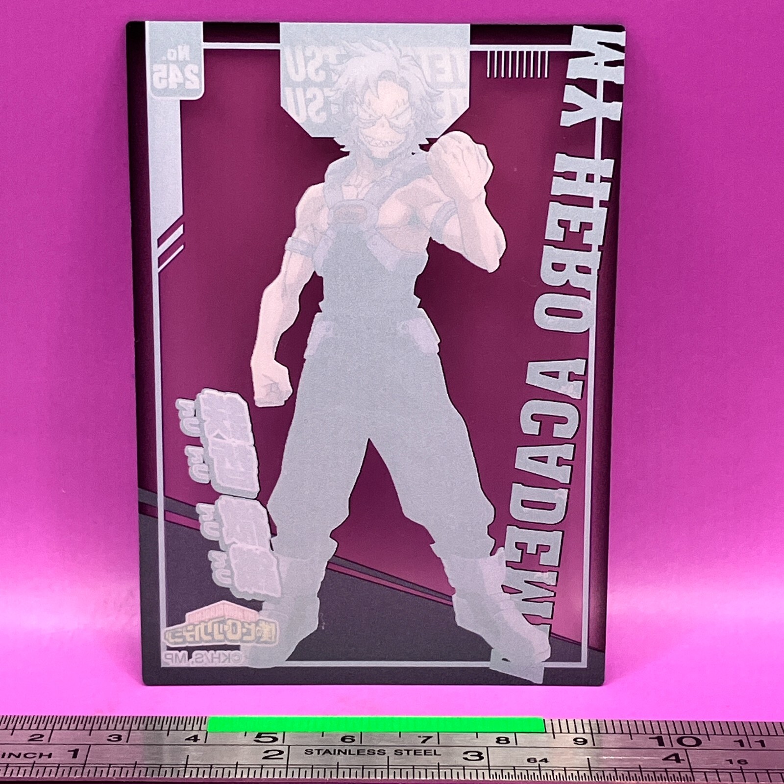 Tetsutetsu Tetsutetsu / Real Steel 245 My Hero Academia MHA Trading ...