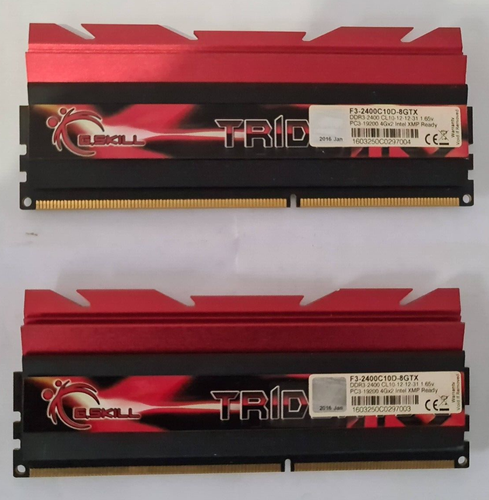 Kit ram 8GB 8GO 2 X 4GB G.SKILL TRIDENT X F3-2400C10D-8GTX | eBay
