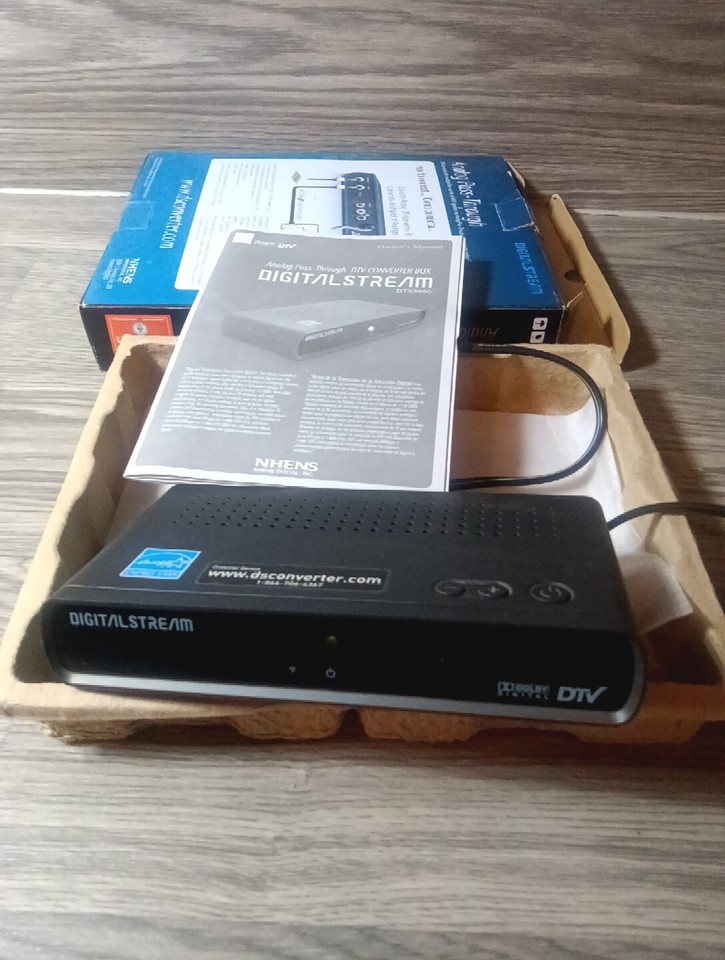 Digital Stream Analog Pass-Through DTV Converter Box: Model DTX9950 ...