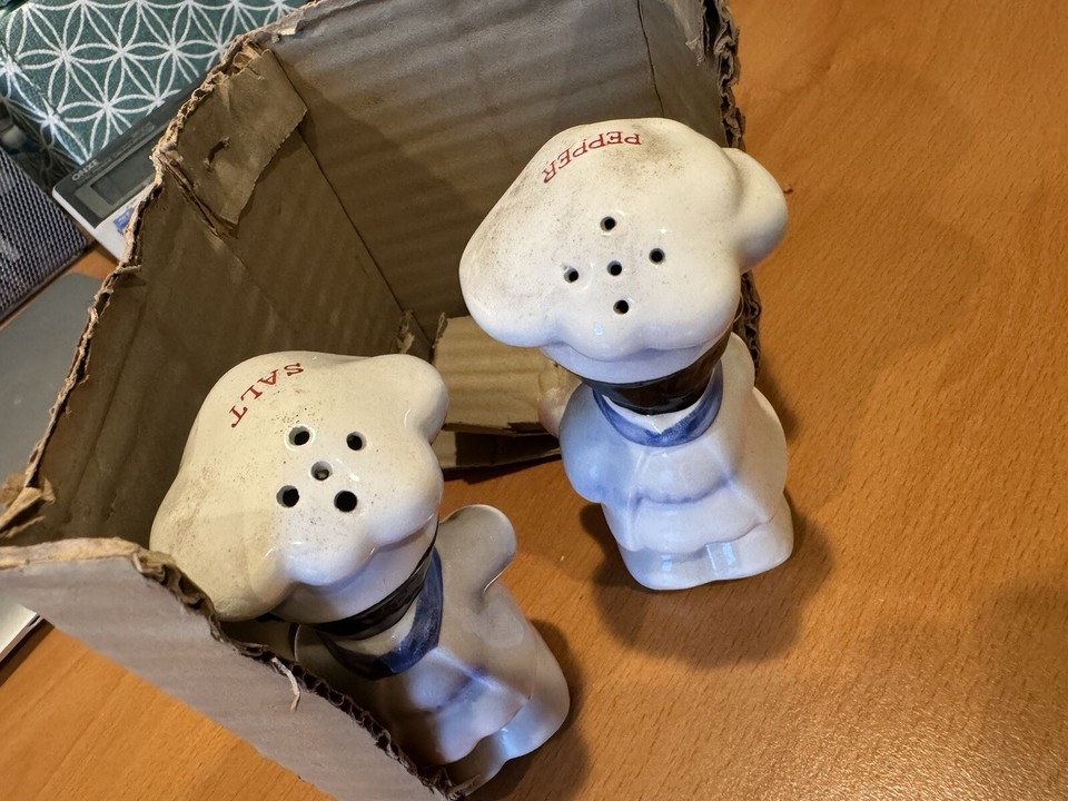 1950S TAPPAN Salt And Pepper Shakers JAPAN VINTAGE COLLECTABLE SALT ...
