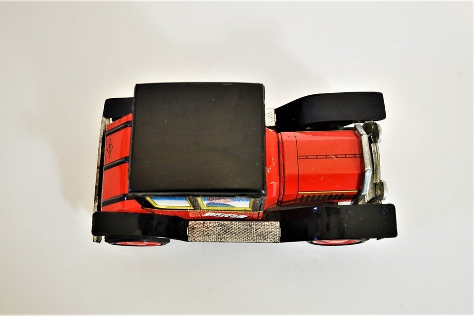 Vintage Tin TEST DRIVE CAR Toy Friction Action Daiya Japan | eBay
