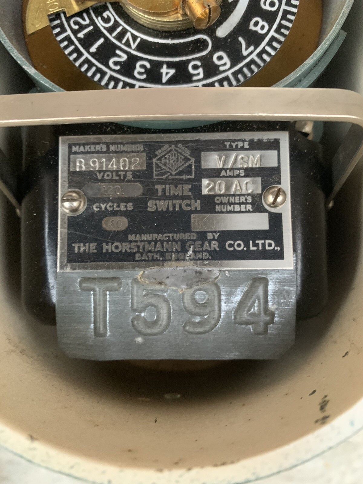 Vintage Horstmann Electrical Timer Switch Manitoba Hydro Switch | eBay