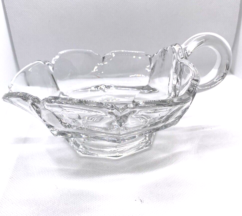 Triangular Handled Nappy 61 Clear Dish DUNCAN & MILLER 5" x 5 ...