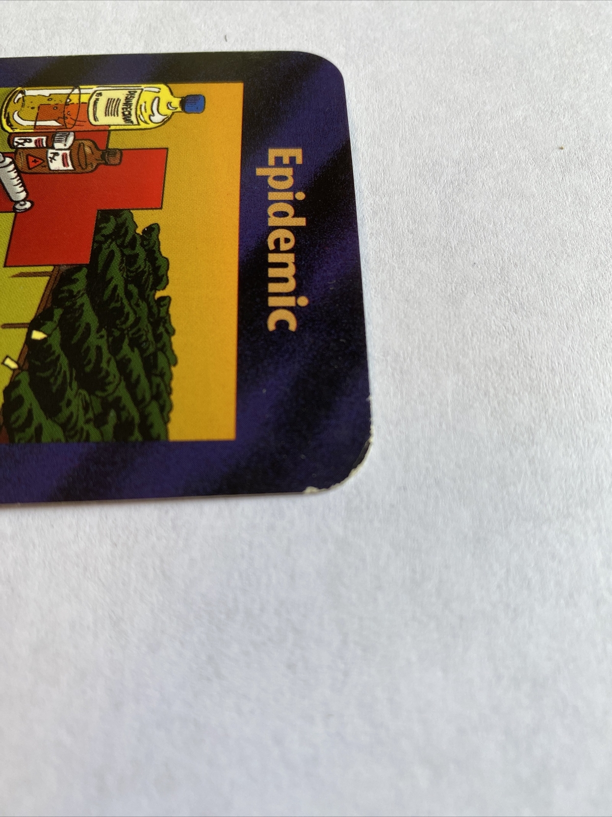 "EPIDEMIC" UNLIMITED 1995 ILLUMINATI INWO Card Game New World Order ...