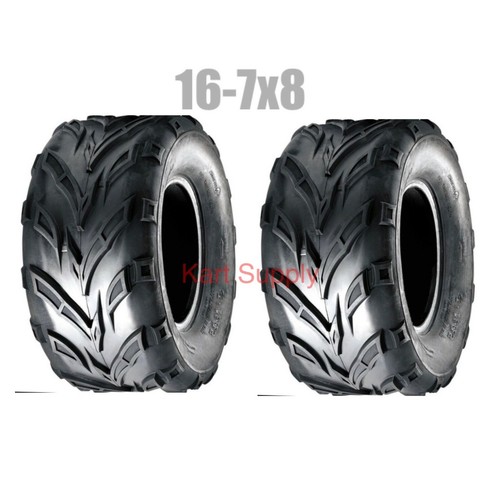 Hammerhead Mudhead & Trailmaster Mid Xrx Rear Tires. 16x7-8 (2 Tire set ...