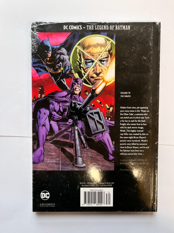 DC COMICS THE LEGEND OF BATMAN EAGLEMOSS GRAPHIC NOVEL BOOK VOLUME 70 ...