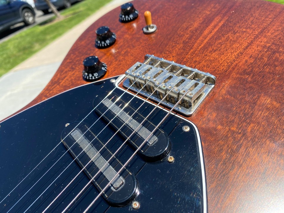 1980's Greco Boogie BG800 Solid Mahogany - Near MINT condition w ...