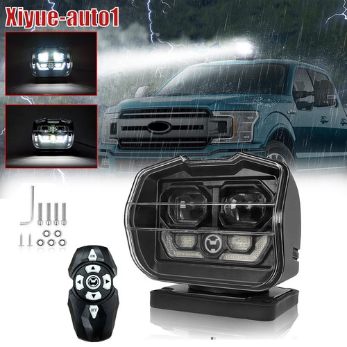 60W LED Remote Control Boat Off-Road Truck Searchlight 360° Wireless ...