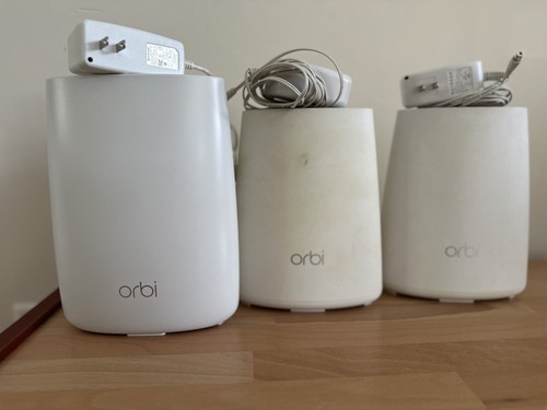 Netgear Orbi Mini WiFi Router RBR40 & Satellites RBS50/RBS40 Mesh ...