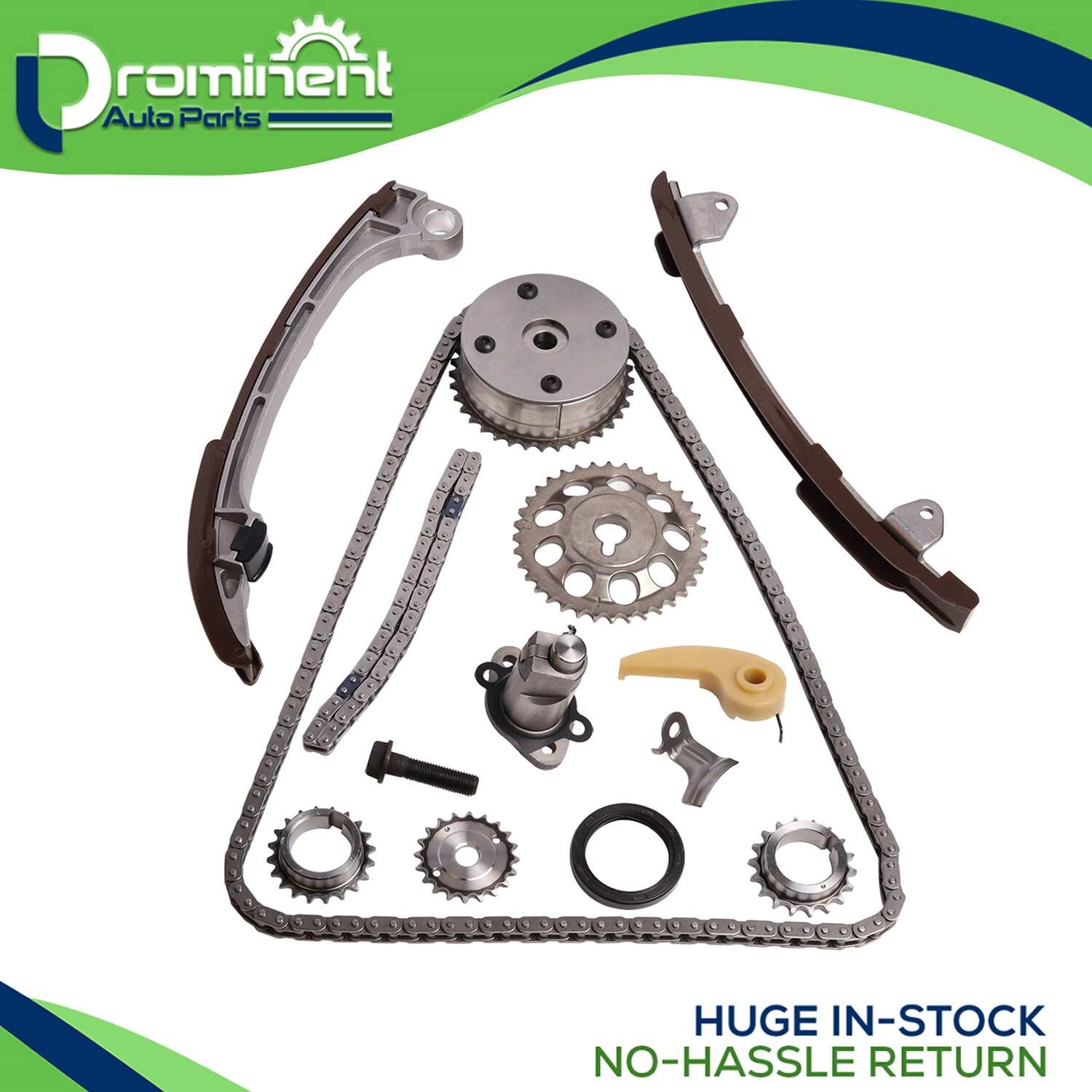 Timing Chain Kit for 2002-2011 Toyota Camry 2.4L 1AZFE 2AZFE & VVT Gear ...