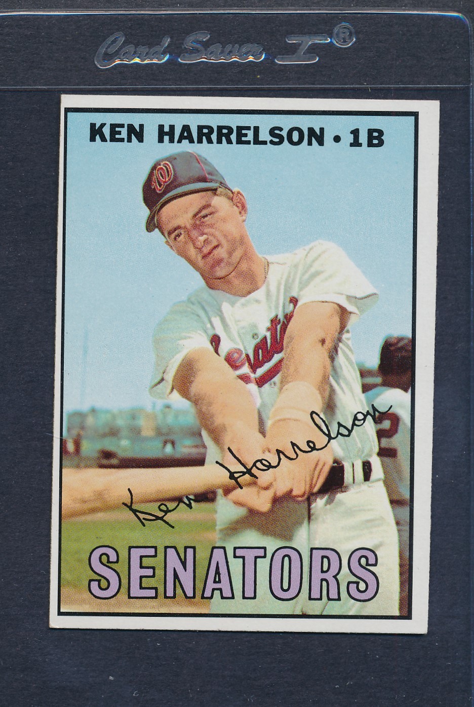 1967 Topps #188 Ken Harrelson Senators EX *3527 | eBay