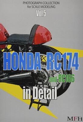 HONDA RC174 and 166 in Detail PHOTOGRAPH COLLECTION for SCALE MODELING ...