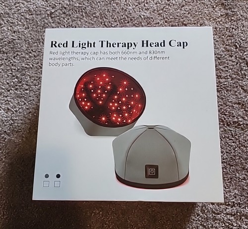 Hair Growth Cap LED Red Light Therapy Devices Anti Hair Loss Anxiety ...
