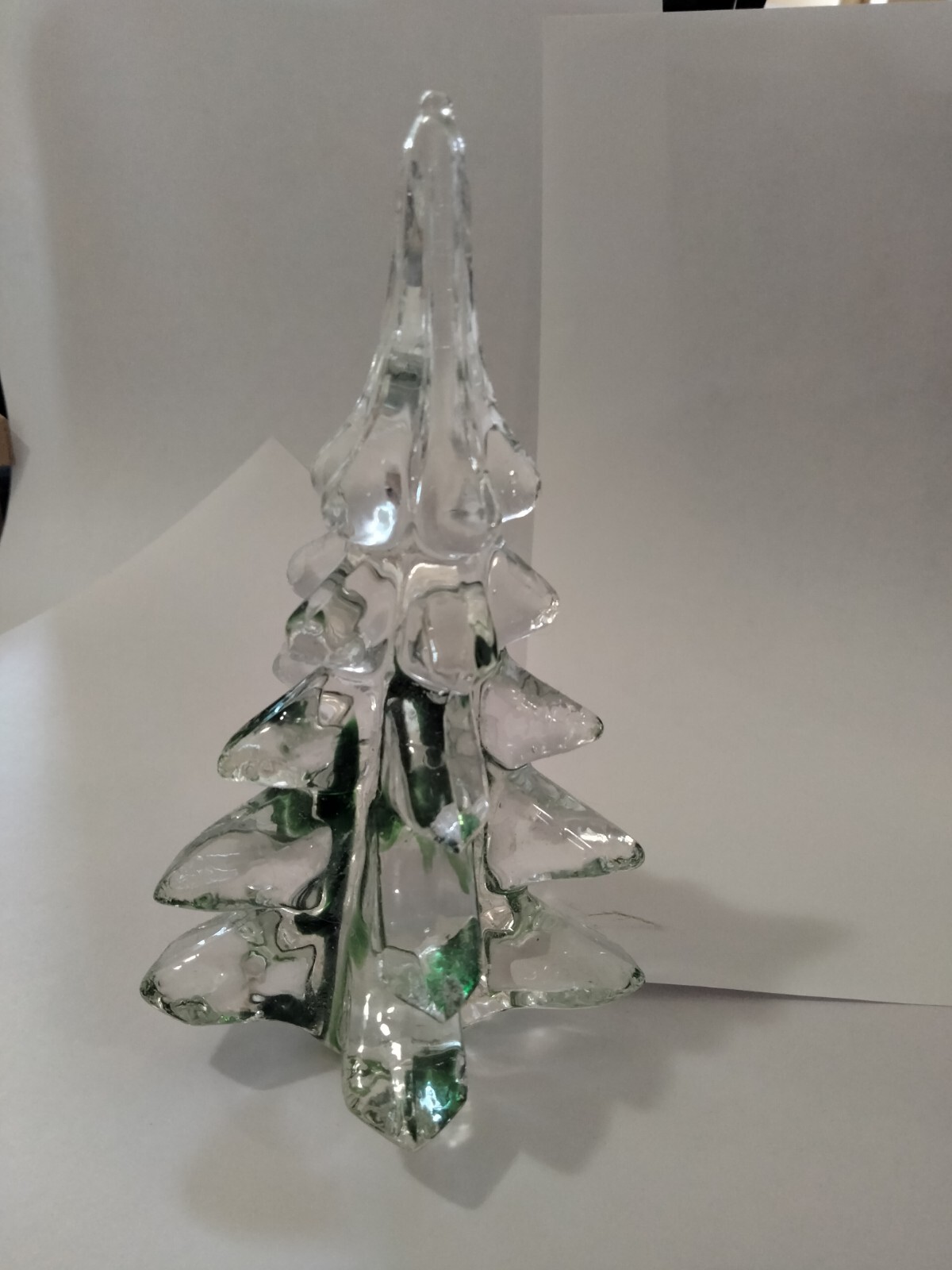 Art glass Christmas Tree art glass figurine | eBay