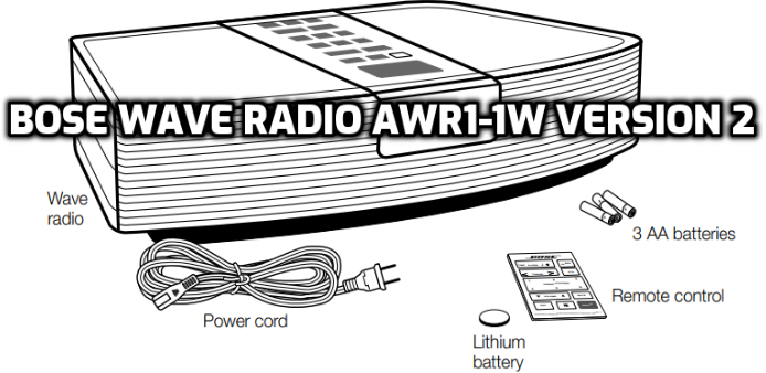 Bose Wave Radio AWR1-1W *Repair DIY SERVICE KIT* Complete Upgrade ...