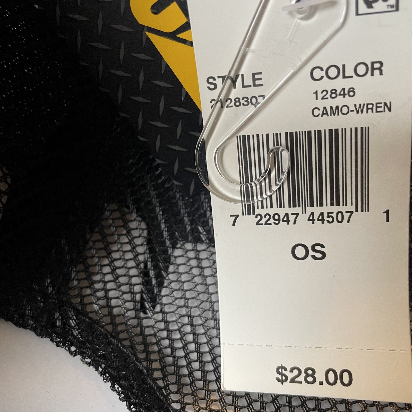 Caterpillar 'CAT' Mesh Snapback Hat Camo-Wren 2128307-12846 Men's One ...