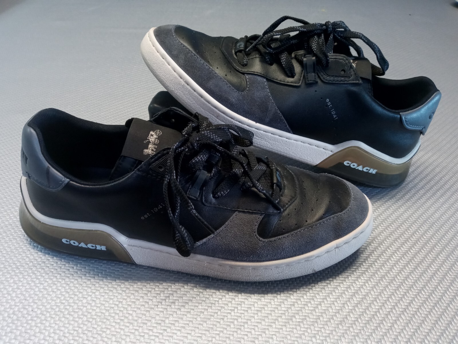 Coach Mens Citysole Court Sneakers black G4943 Color … - Gem