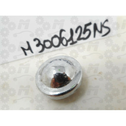 Convex Blind Chrome Cap Or Nut Ø 6x1MM Ø 20MM | eBay