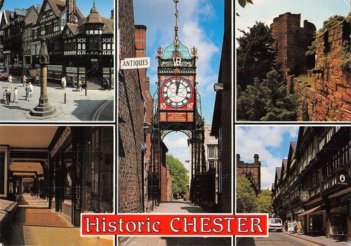 uk2001 historic chester real photo uk | eBay
