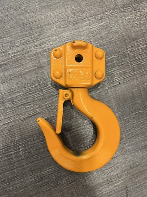 NEW Bottom Hook Kito/Harrington Corp .75 Ton Hook For Hoist Rigging New ...