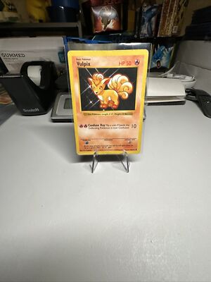 Pokémon TCG - VULPIX - Base Set Shadowless 68/102 - Common - | eBay