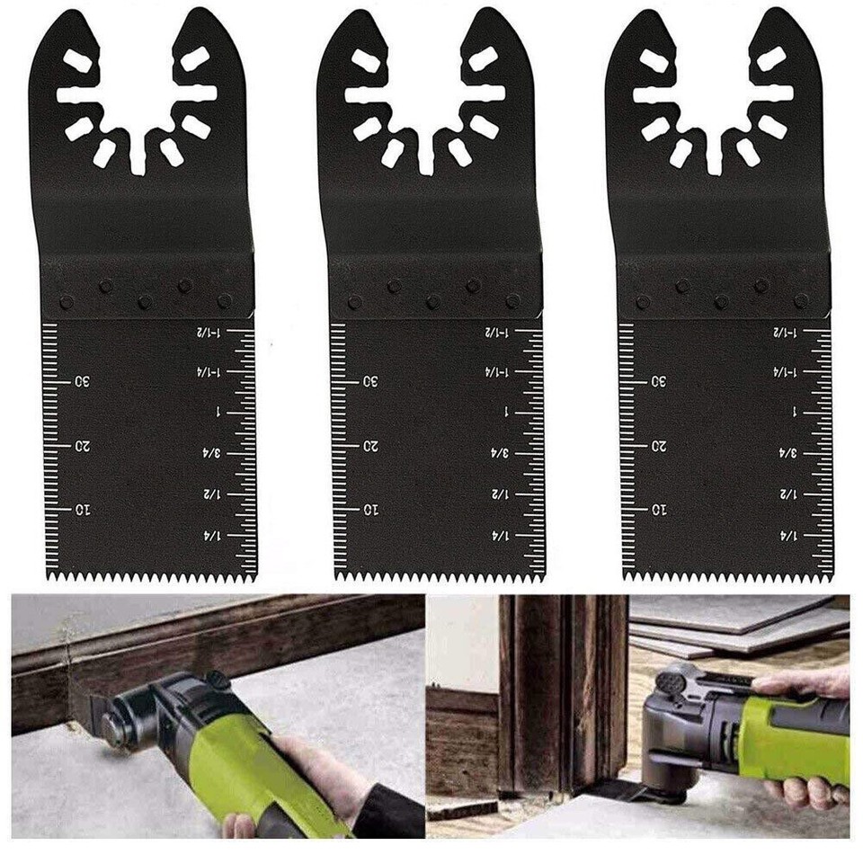 10-50Pcs Oscillating Multi Tool saw blades Wood Metal Cut Cutter For ...